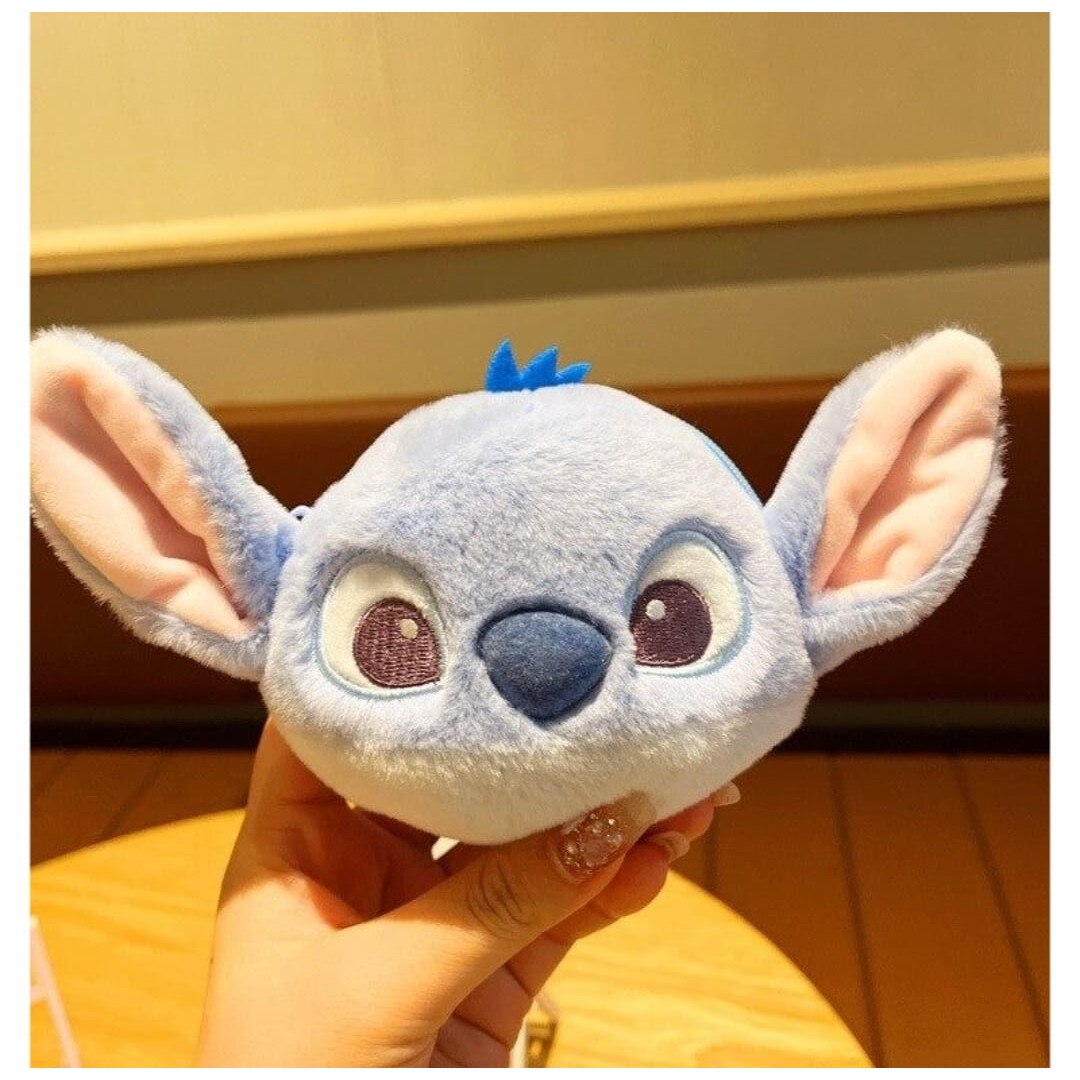 Jucarie de plus, Stich, tip breloc, bleu, 15 cm - eMAG.ro