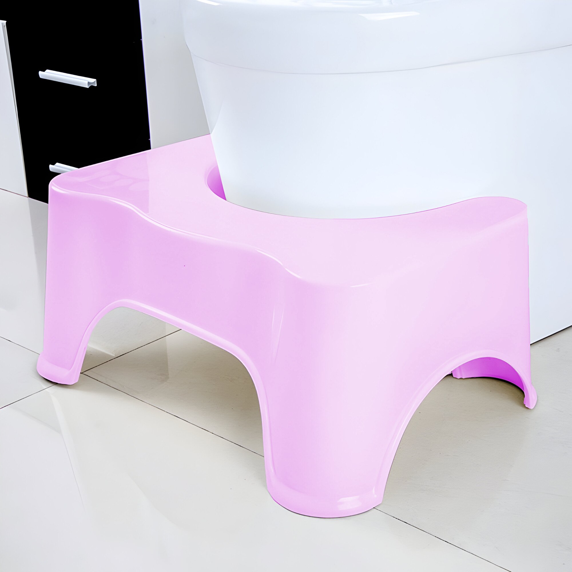 Taburet WC pentru Pozitia Corecta pe Toaleta, Solutia Naturala ...