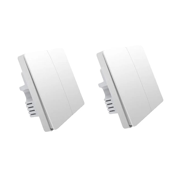 Kit Smart Home, Intrerupator ZigBee Wireless, Control Dublu, Portabil ...