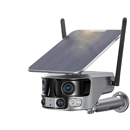 Camera solara 4G, Metal, Negru, 128 GB - eMAG.ro