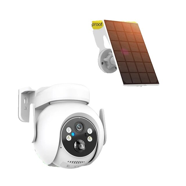 Camera solara WiFi, Plastic, Negru, 2K - eMAG.ro