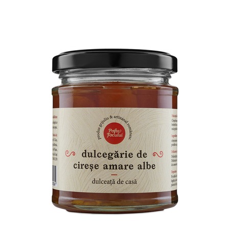Dulceata de cirese amare albe 230g Pofta Focului - eMAG.ro