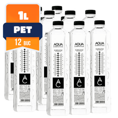 Apa minerala plata AQUA CARPATICA bax 12 x 1 L - eMAG.ro