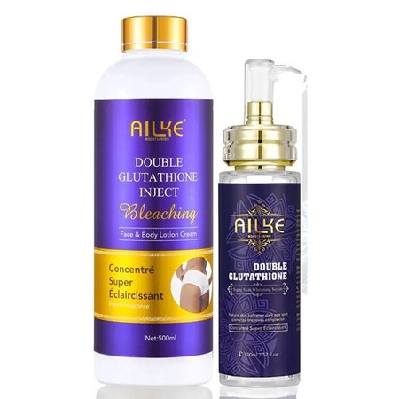 Set creme de albire, Ailke, piele mai stralucitoare, reduce petele ...