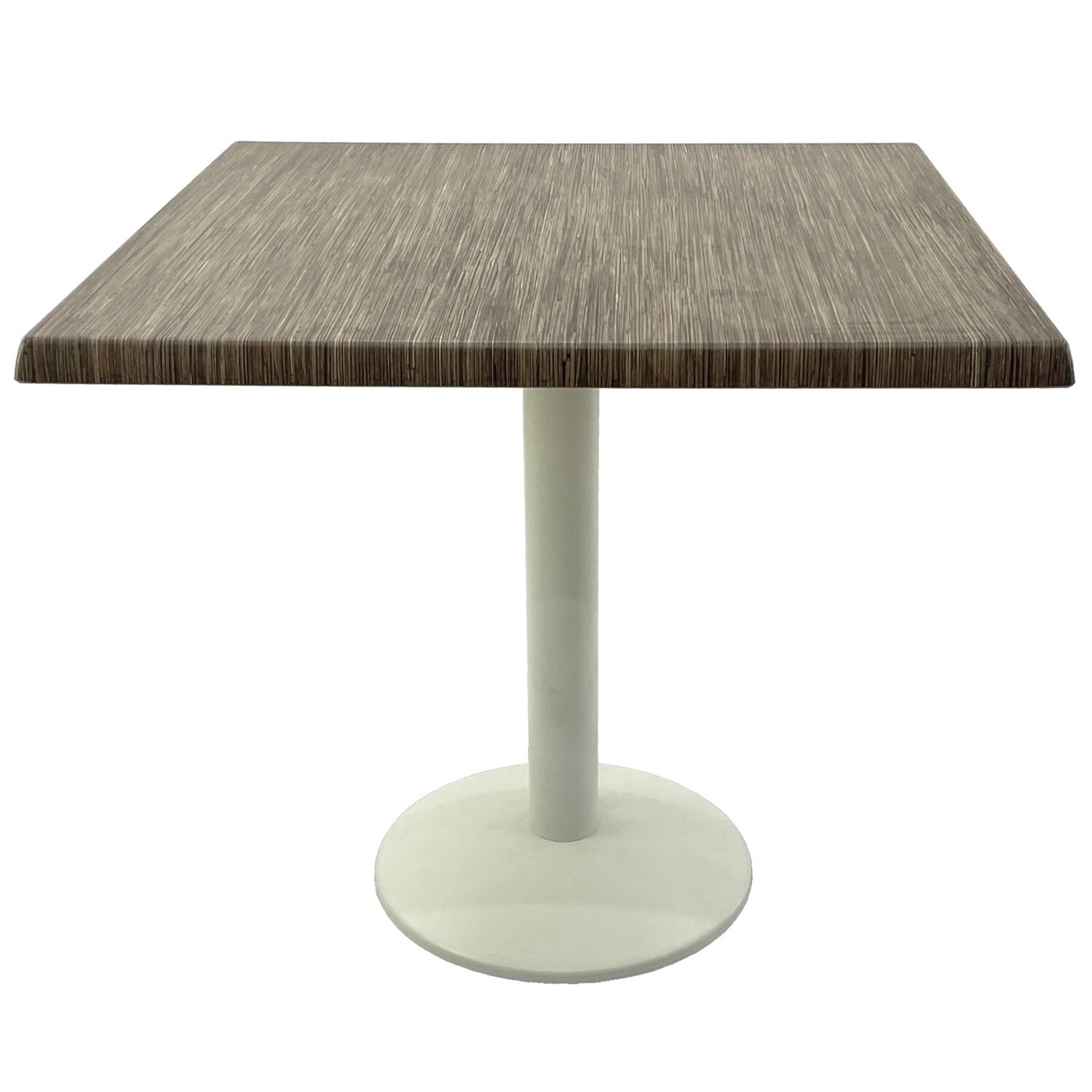 Masa restaurant, terasa patrata 80x80xh74cm Raki Dark Seagrass, blat ...