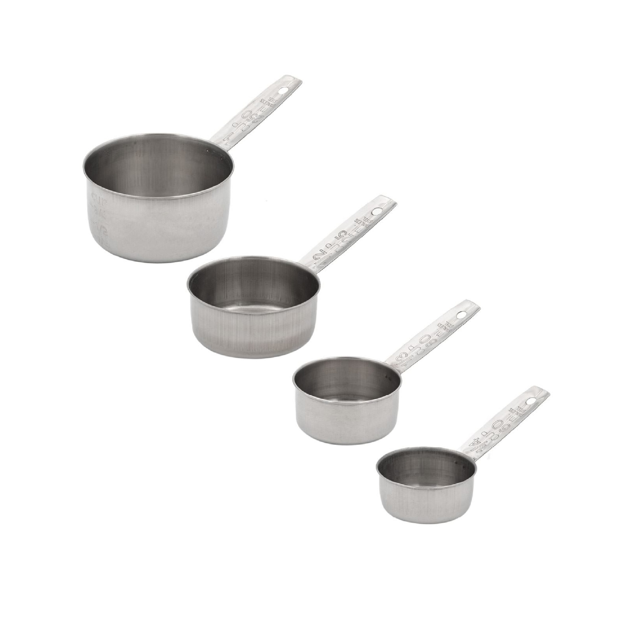Мерителни чаши от стомана Неръждаема 4 бр Emag Bg