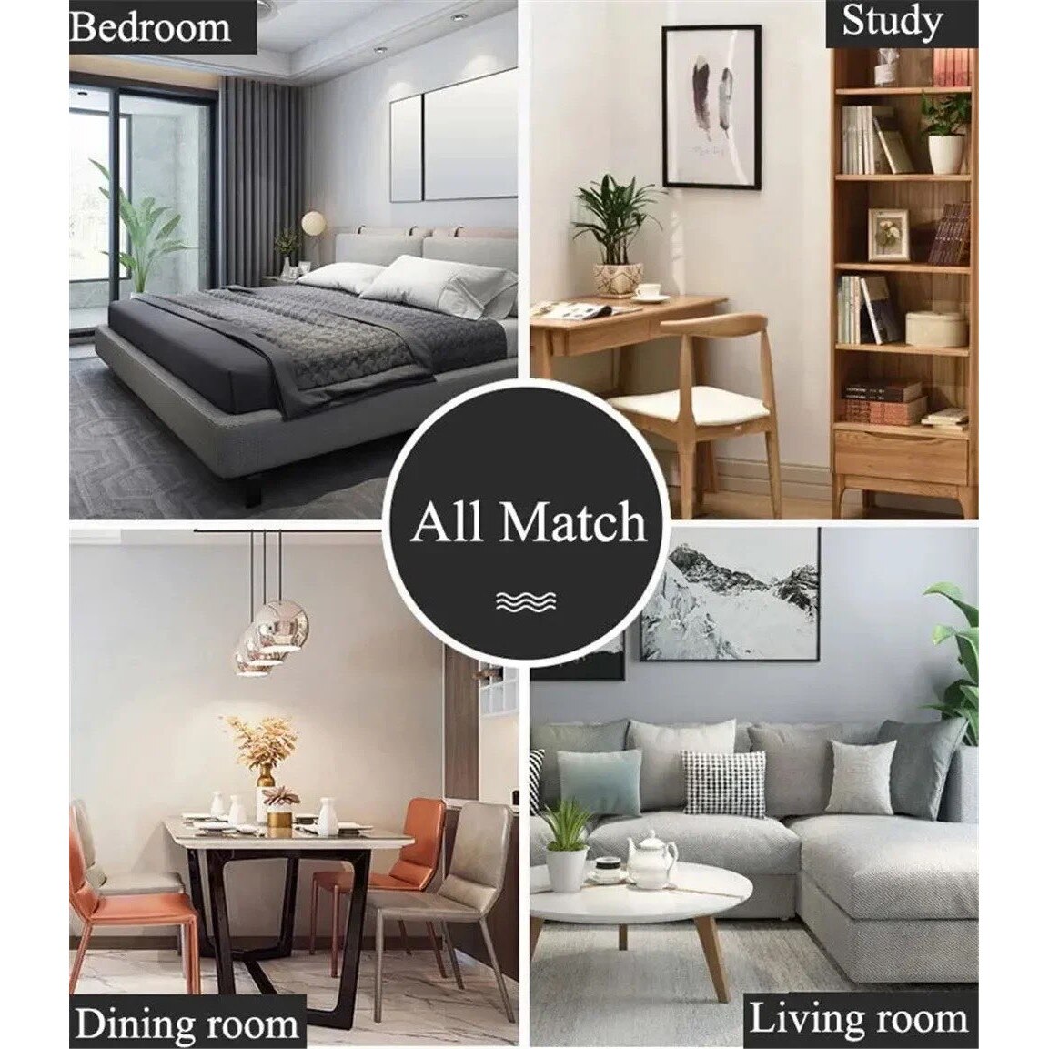 Ceas de perete, Mecanism silentios, 30 cm, Gold, QW4 - eMAG.ro