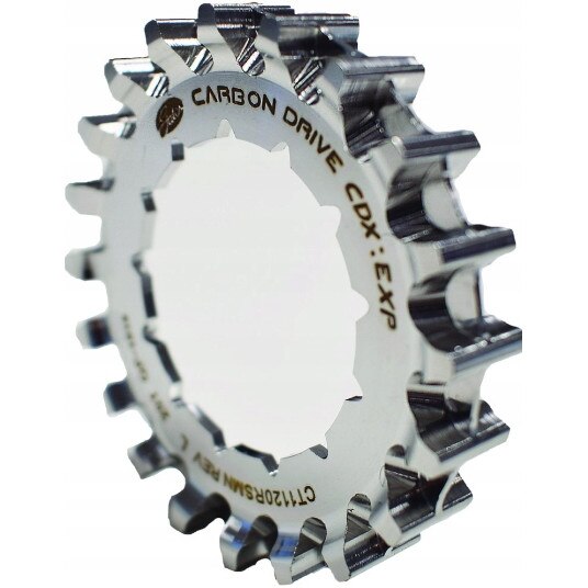 Roata dentata GATES CDX Rohloff cu mai multe caneluri (spate) 22 dinti ...