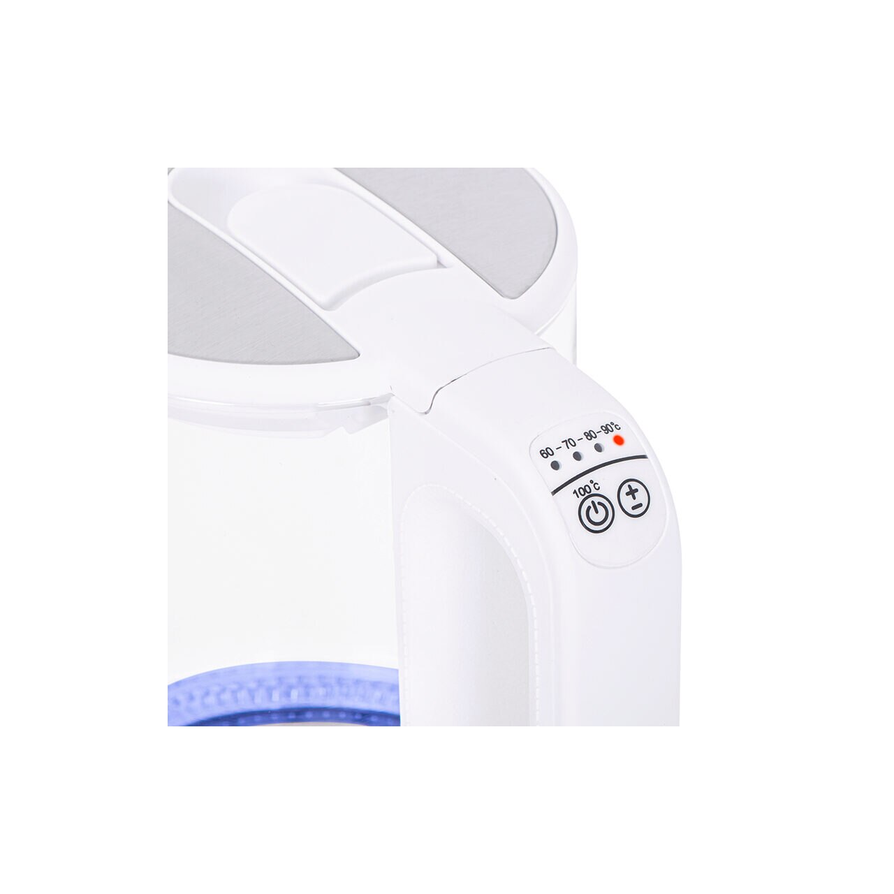 Fierbator electric cordless, Sticla / Inox, capacitate 1.7 l, putere ...