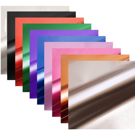 Set 10 Folii HTV Siser EasyWeed Electric P.S. Film, A4, Multicolor ...