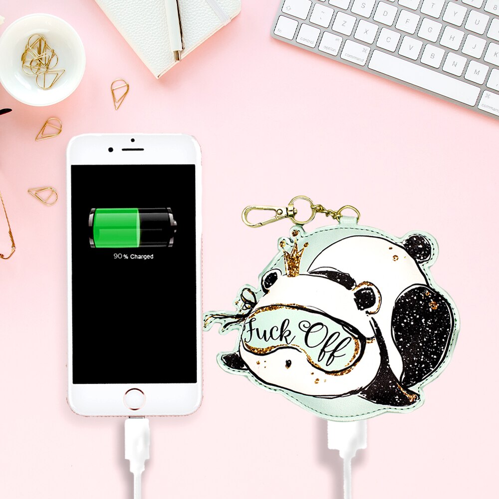 Powerbank - breloc 2200 mAh USB Babaco model Panda 002 - eMAG.ro
