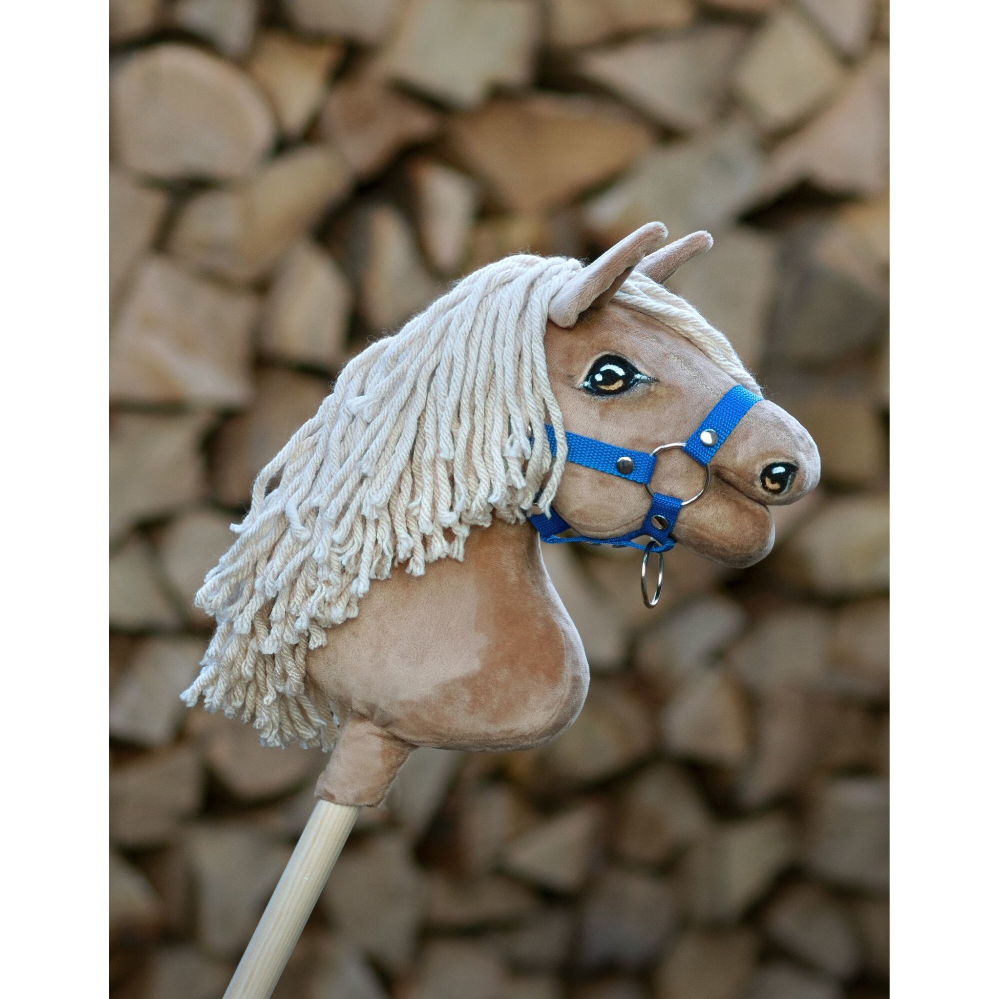 Интерактивна играчка, Super Hobby Horse, Wood/Plus, 68 см, Кафяв - eMAG.bg