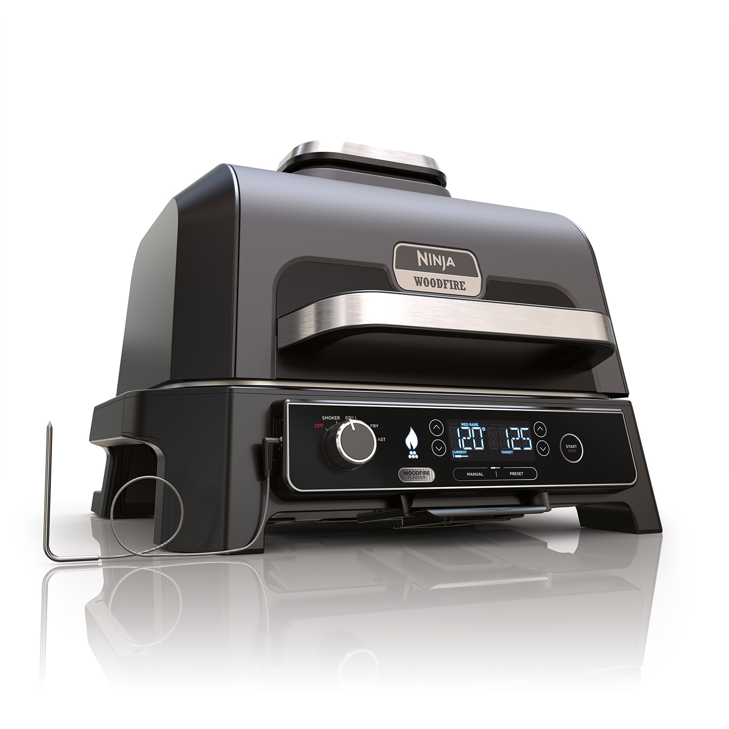 Ninja Pro XL OG850 elektromos grill, 4 program, 220-240V, 13A, 1700W ...