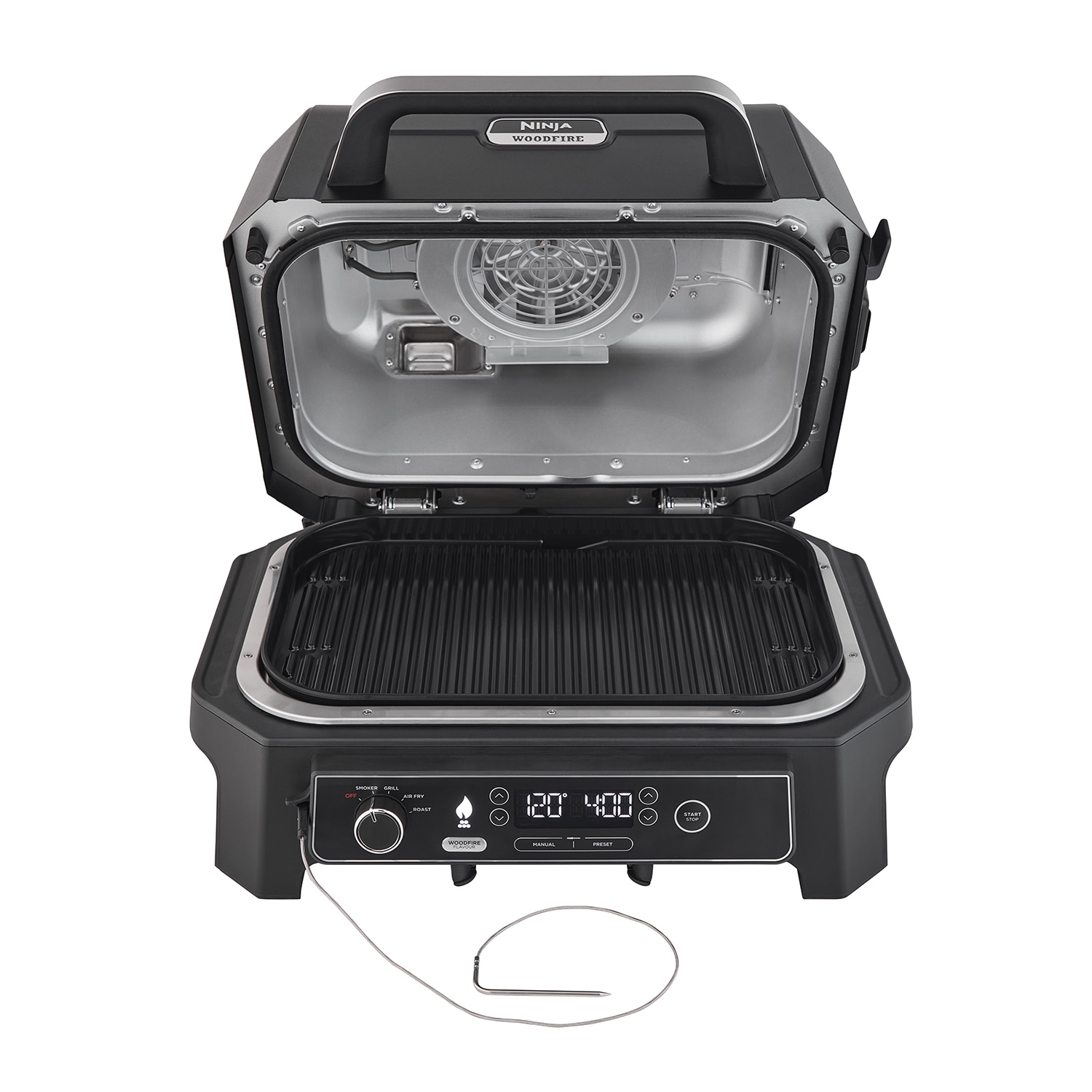 Ninja Pro XL OG850 elektromos grill, 4 program, 220-240V, 13A, 1700W ...