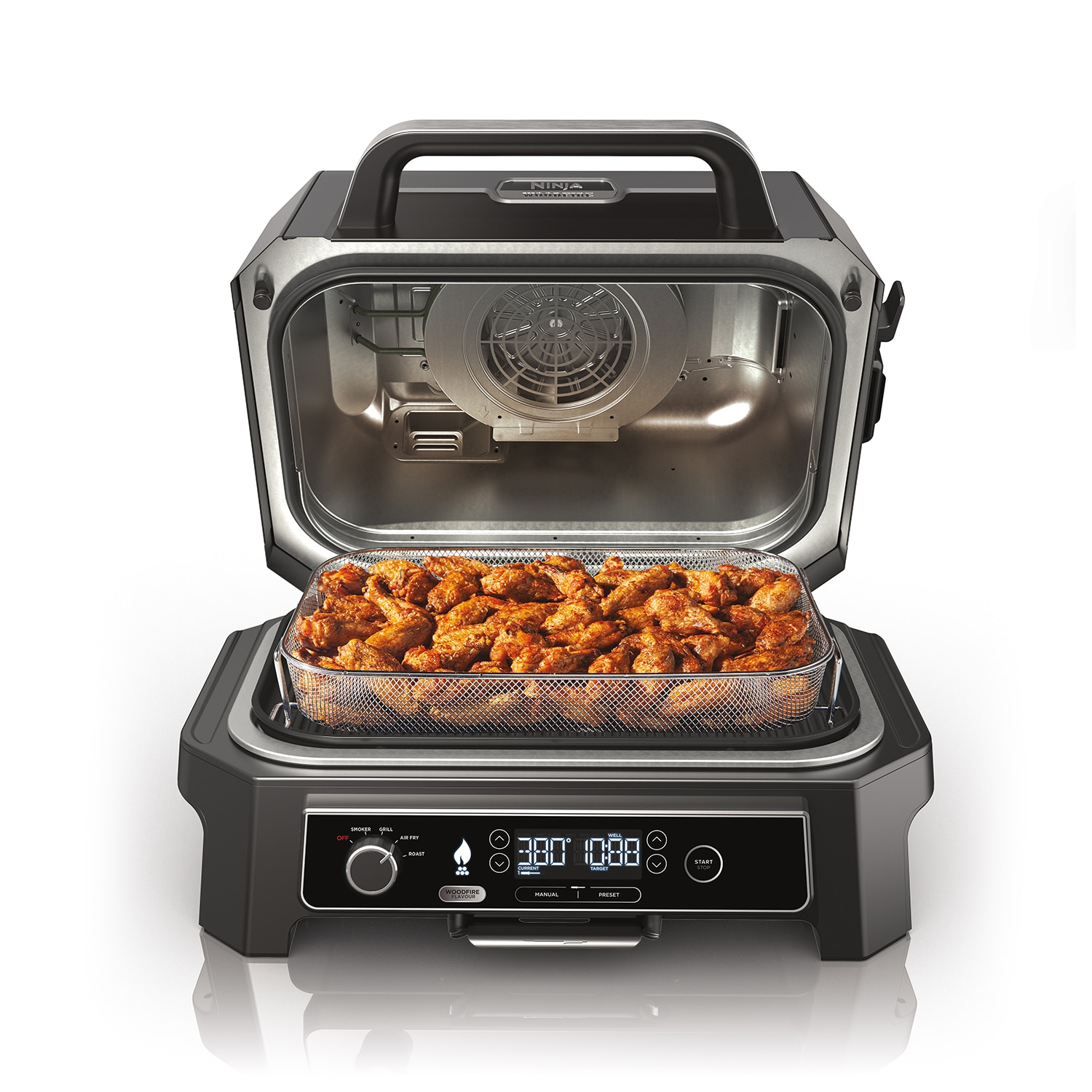 Ninja Pro XL OG850 elektromos grill, 4 program, 220-240V, 13A, 1700W ...