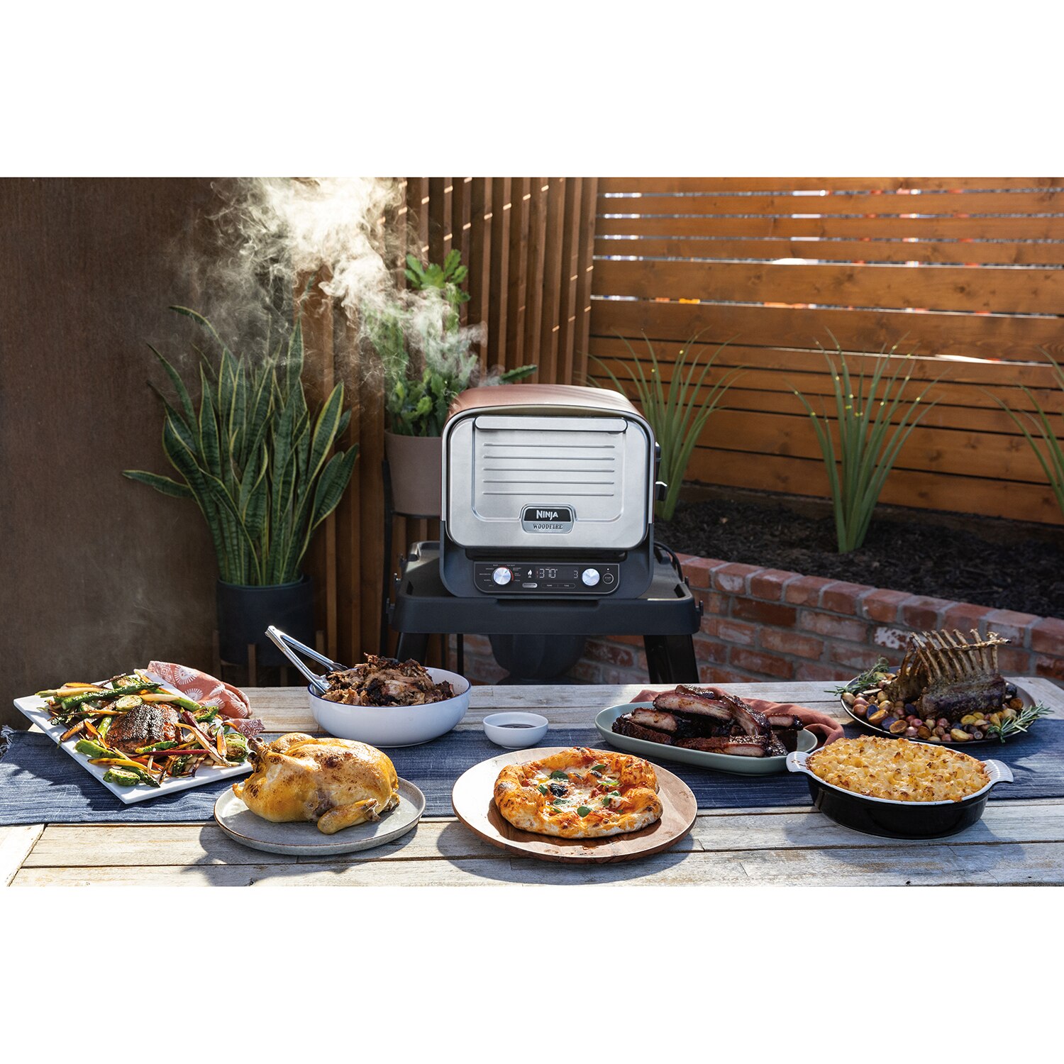 Електрическа фурна Ninja Woodfire, 8 програми OO101EU, 220-240 V, 13 A ...