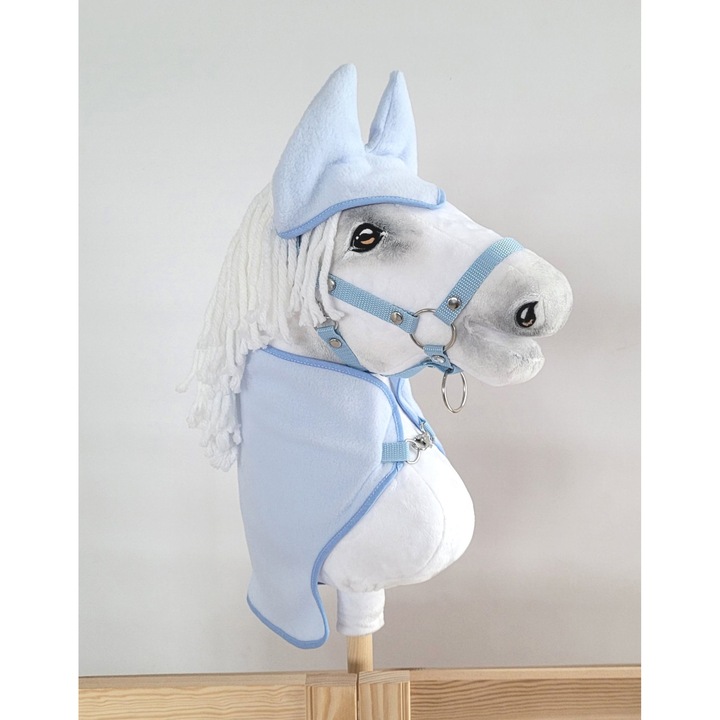 Set 2 accesorii imbracaminte pentru cal de jucarie, Super Hobby Horse ...