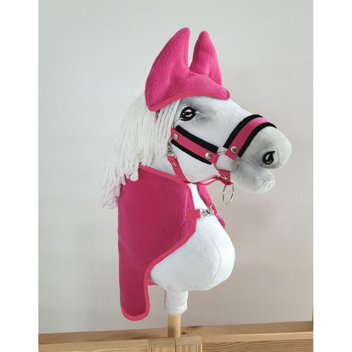 Set 2 accesorii imbracaminte pentru cal de jucarie, Super Hobby Horse ...