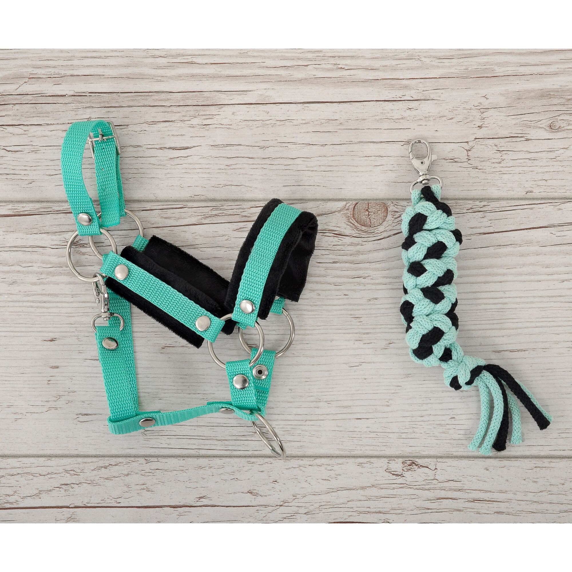 Set capastru/franghie pentru cal de jucarie, Super Hobby Horse, Bumbac ...