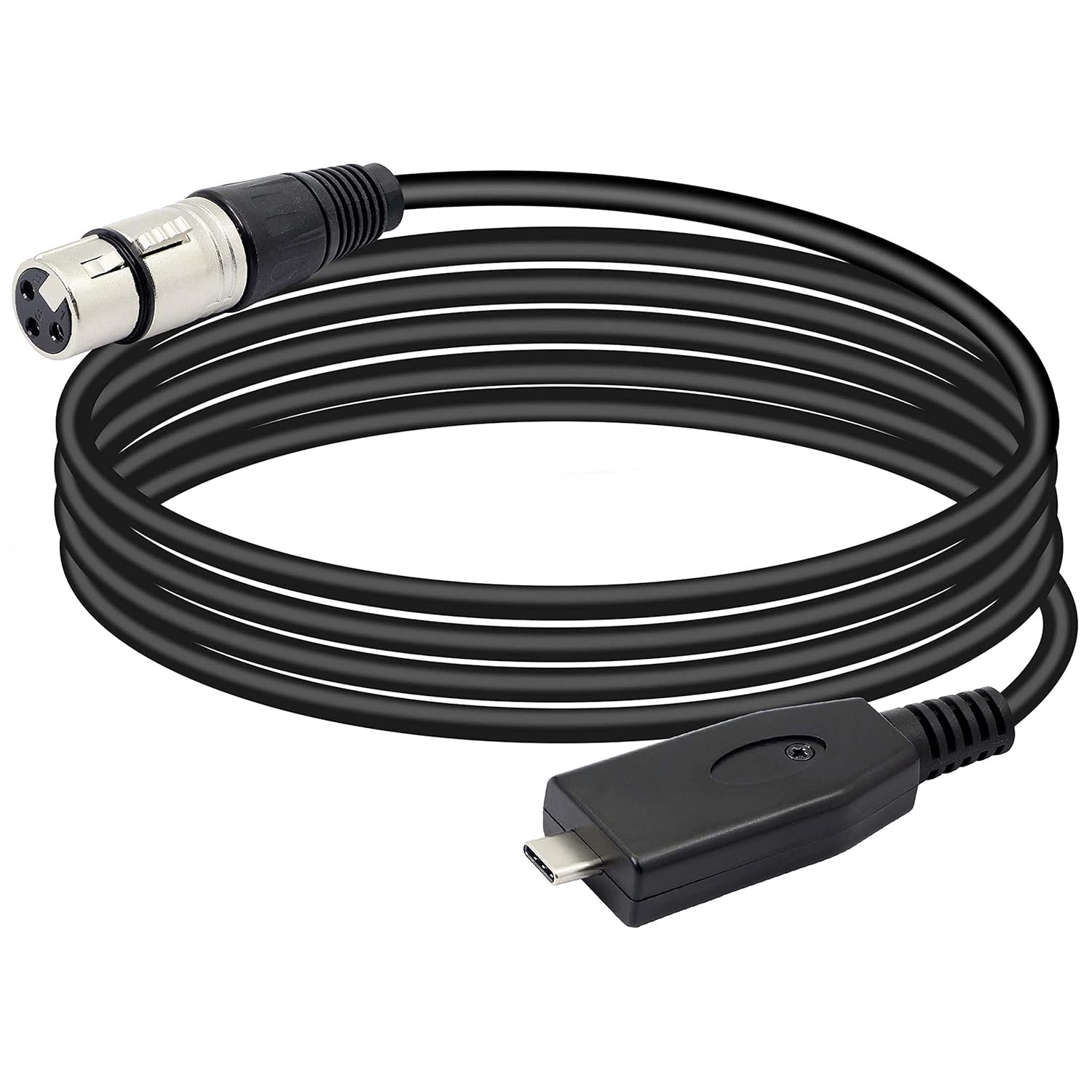 Cablu adaptor, XMSJSIY, USB C la XLR audio male, pentru laptop, tableta ...