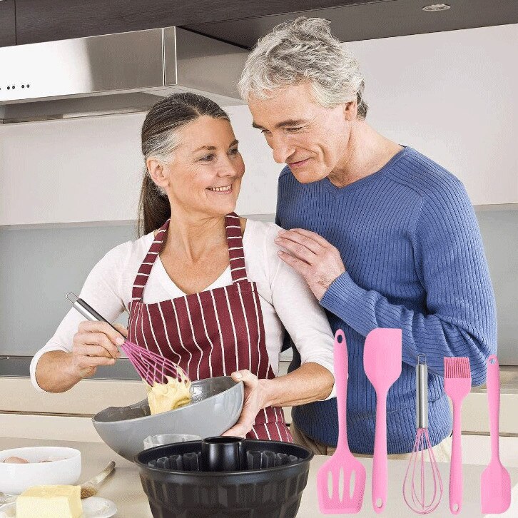 Set 5 Ustensile De Bucatarie GREATON Din Silicon Alimentar ...