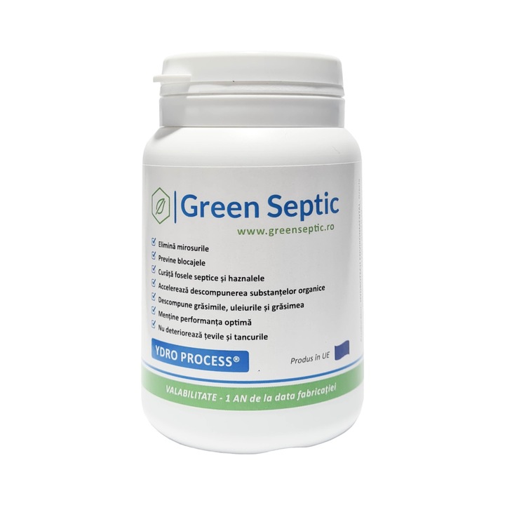Bioactivator fose septice, Green Septic 250, biofose, 210g - eMAG.ro