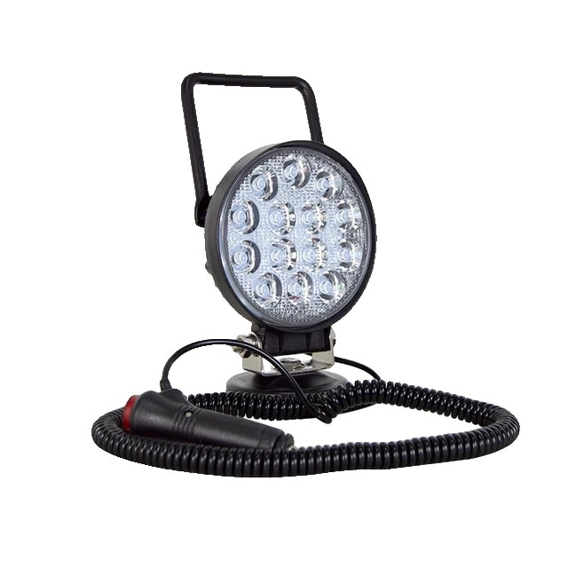 Proiector auto, LED, 42W, Baza magnetica, Negru - eMAG.ro