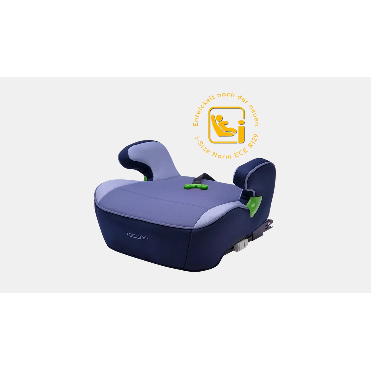 Inaltator auto Junior Isofix cu Gurtfix i-Size Pixel Navy, R129, Osann ...