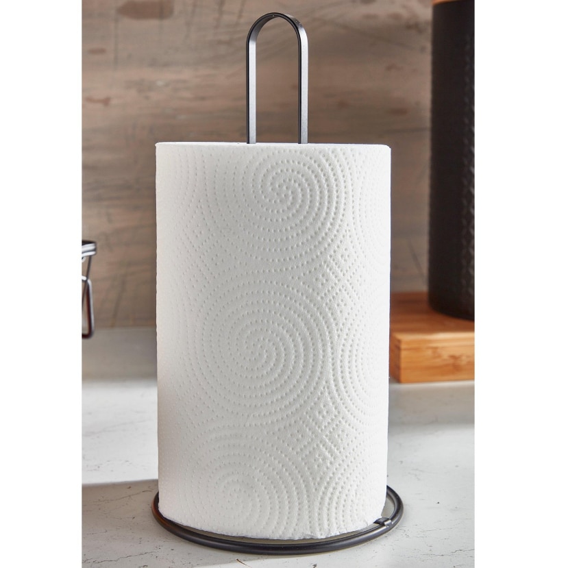 Suport rola de hartie pentru bucatarie Keno, vertical pentru prosop de ...