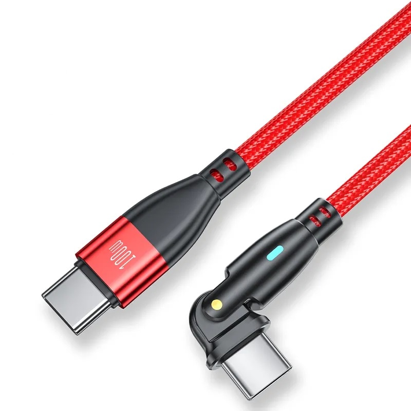 Кабел за зареждане и трансфер на данни Super Fast Charge 100W, UsbC ...