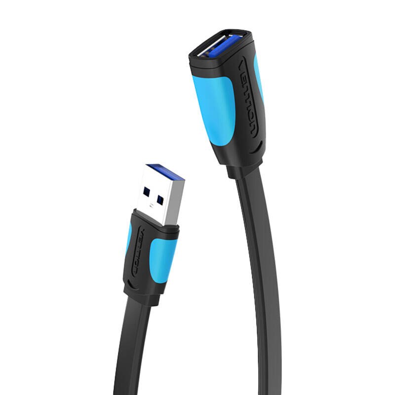 Cablu extender pentru transfer de date Vention VAS-A13-B200, USB 3.0 ...