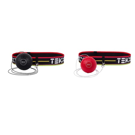 Set 2 mingi de box diferite cu banda, mai moi decat mingea de tenis ...