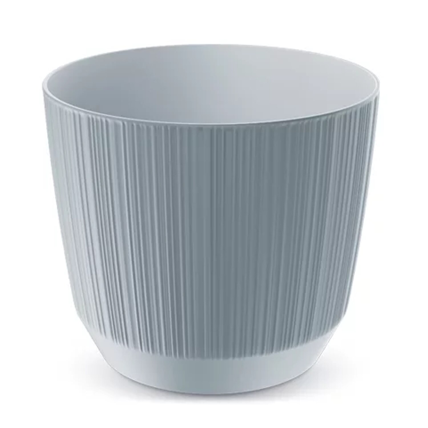 Ghiveci de flori Prosperplast, gri deschis din plastic - eMAG.ro