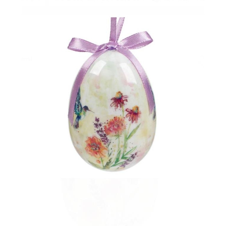 Ou Decorativ de Paste cu Imagine Fluturi 7.5cm - eMAG.ro