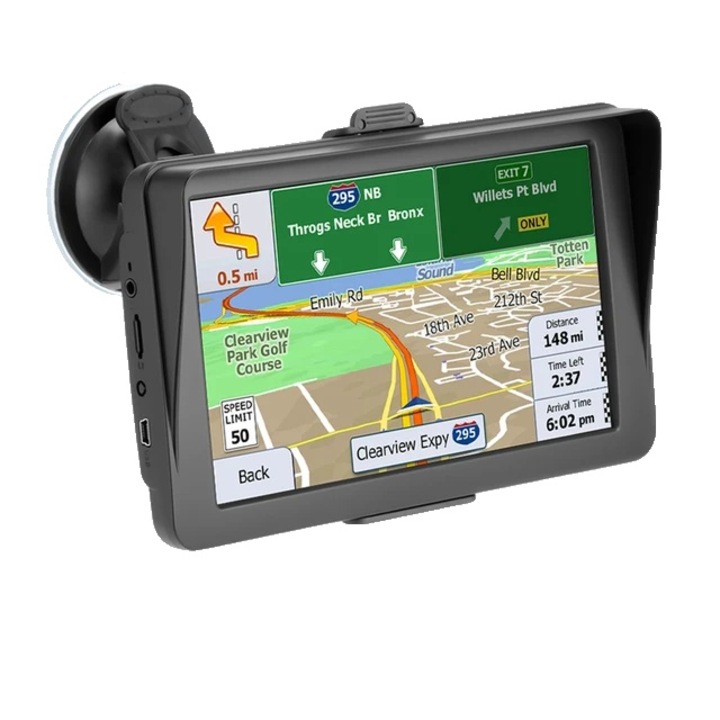 Navigatie GPS cu Ecran de 7 inch, Harta Europei Actualizata, Ecran ...