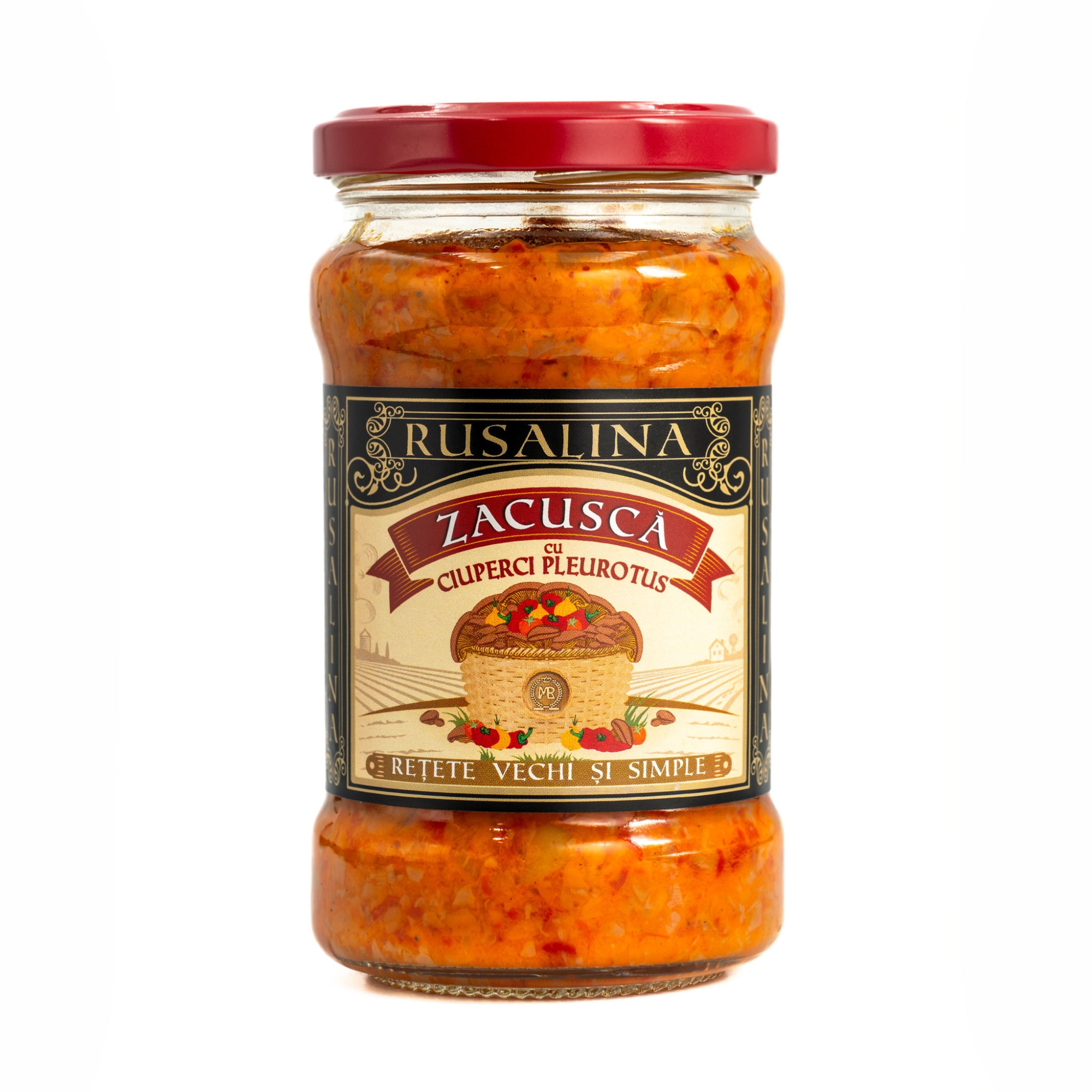 Zacusca cu ciuperci pleurotus, Rusalina, 280 g - eMAG.ro