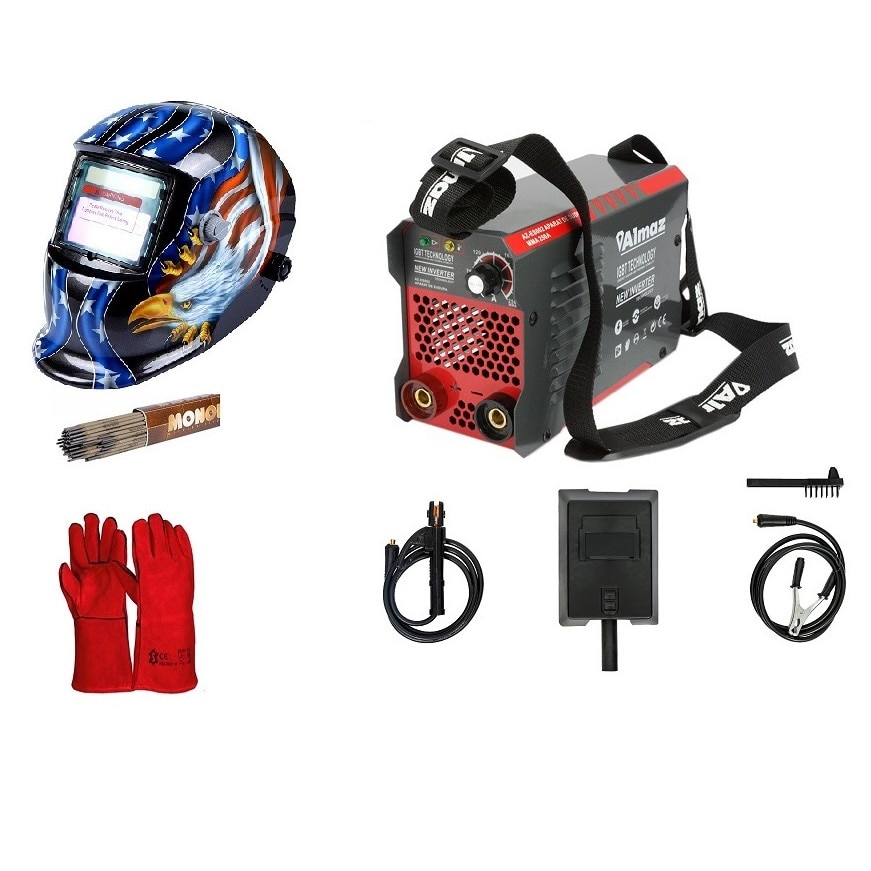 Aparat de sudura timp invertor Almaz AZ-ES002, MMA 250A, electrod 1.6 ...