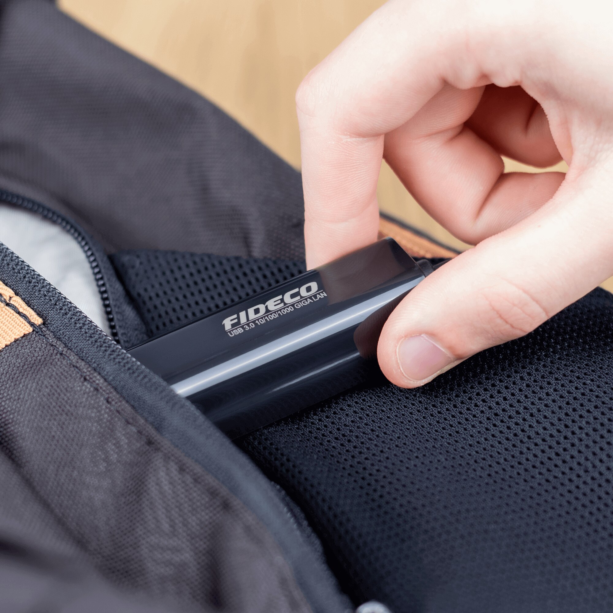 Placa de retea USB C la RJ45 Gigabit Ethernet Fideco USB Type-C pentru ...