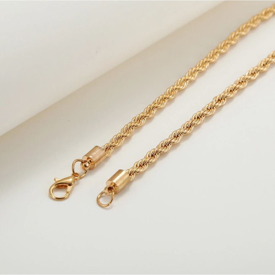 Lant Cubanez din Zale, pentru Barbati, Stainless-Steel, Auriu - eMAG.ro