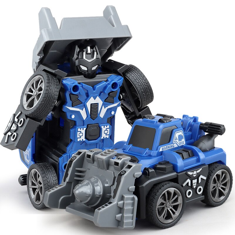 Masina robot interactiva, 2 in 1, LLUNNA, deformabil prin coliziune ...