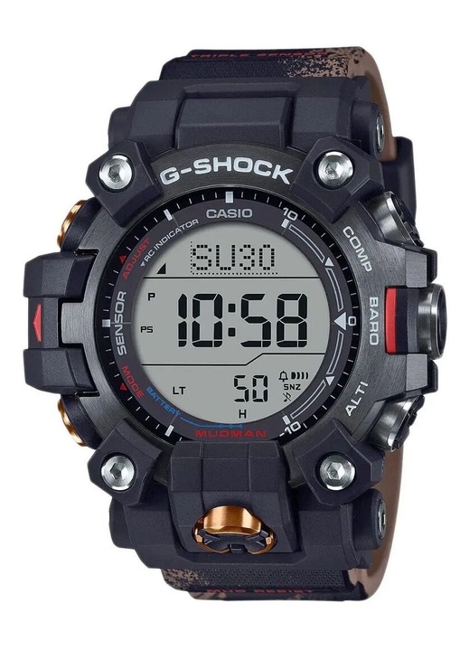 Ceas pentru barbati, Casio, G-SHOCK, Solar, Negru - eMAG.ro