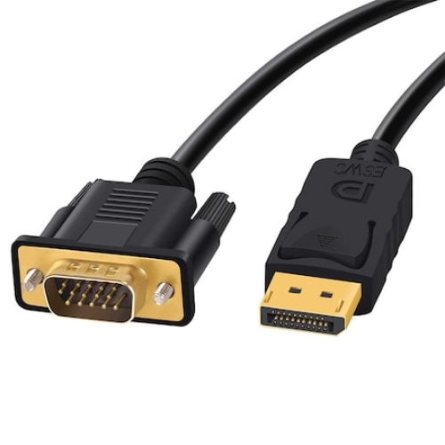 Cablu Datamaxx DisplayPort mufa tata - VGA D-Sub 15pin Full HD mufa ...