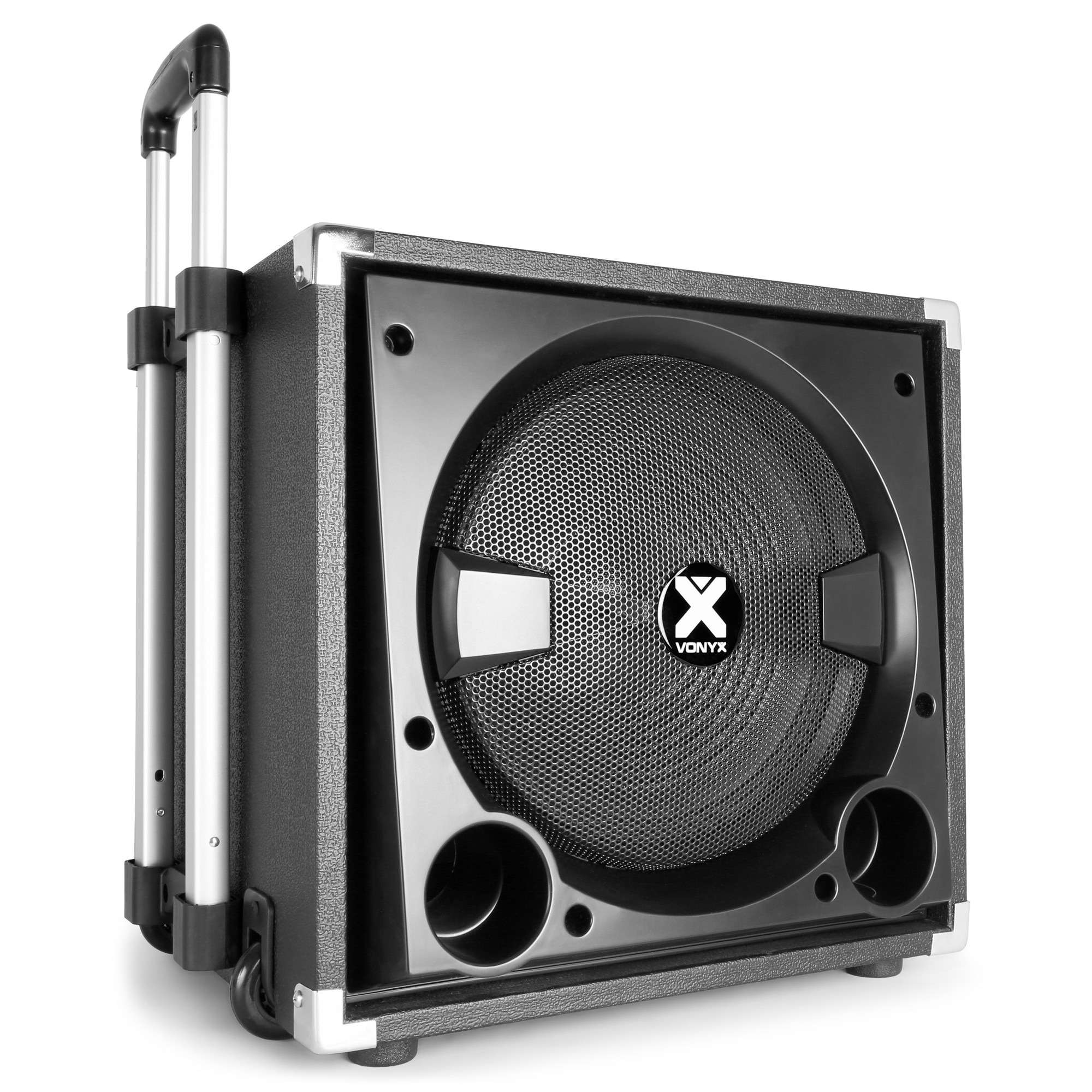 Kit de sonorizare 2.1 (1x subwoofer, 2x boxe cu suport), Bluetooth/MP3 ...