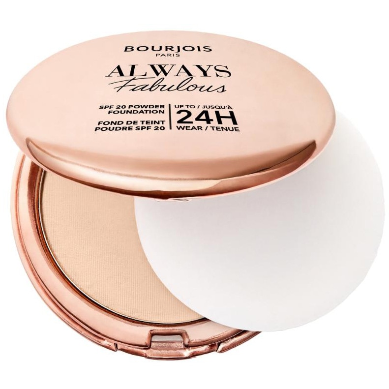 Fond de ten compact Bourjois Always Fabulous 125 Ivory, 7g - eMAG.ro