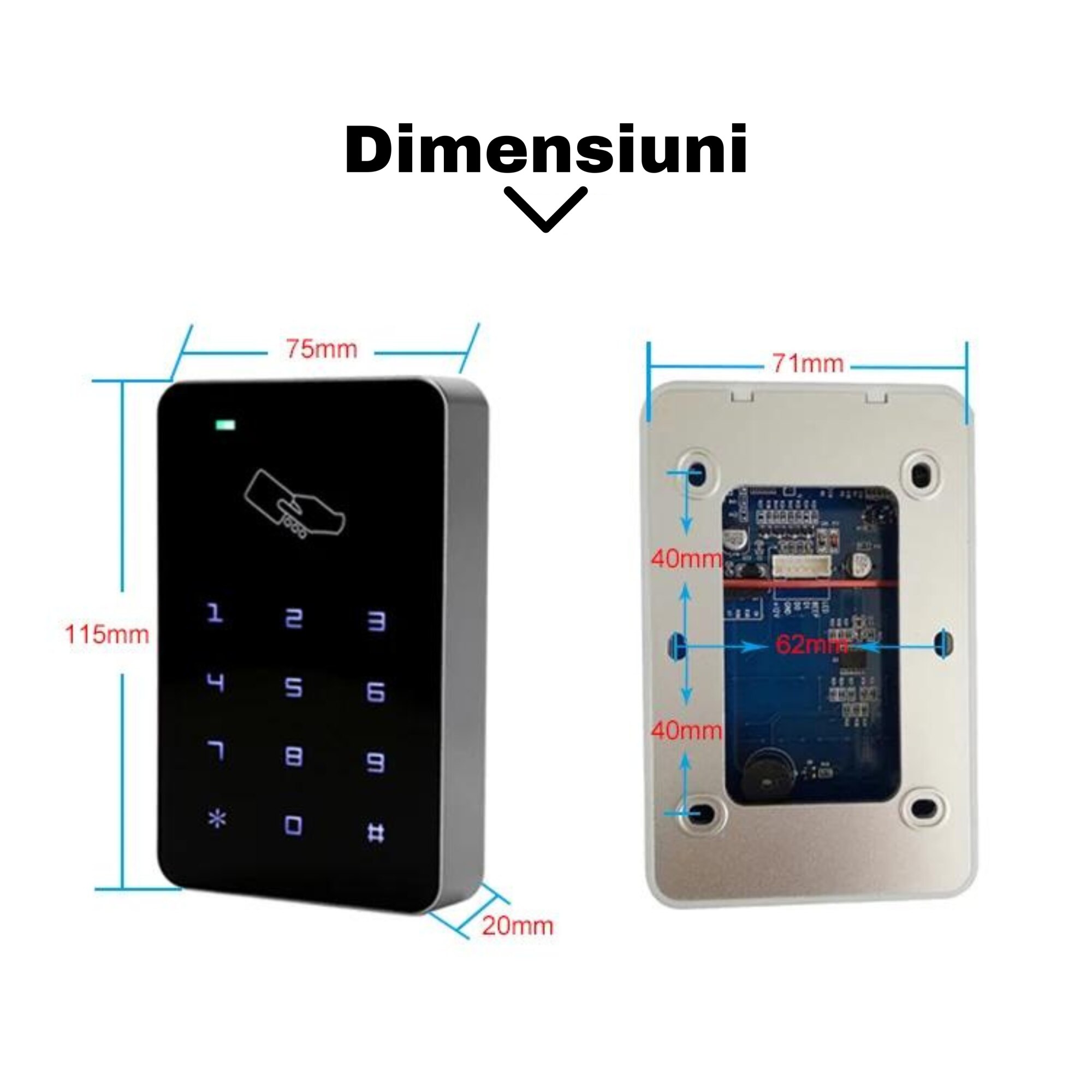 Sistem de Acces cu Cartele RFIDri si Tastatura Touch Screen - Inchidere ...