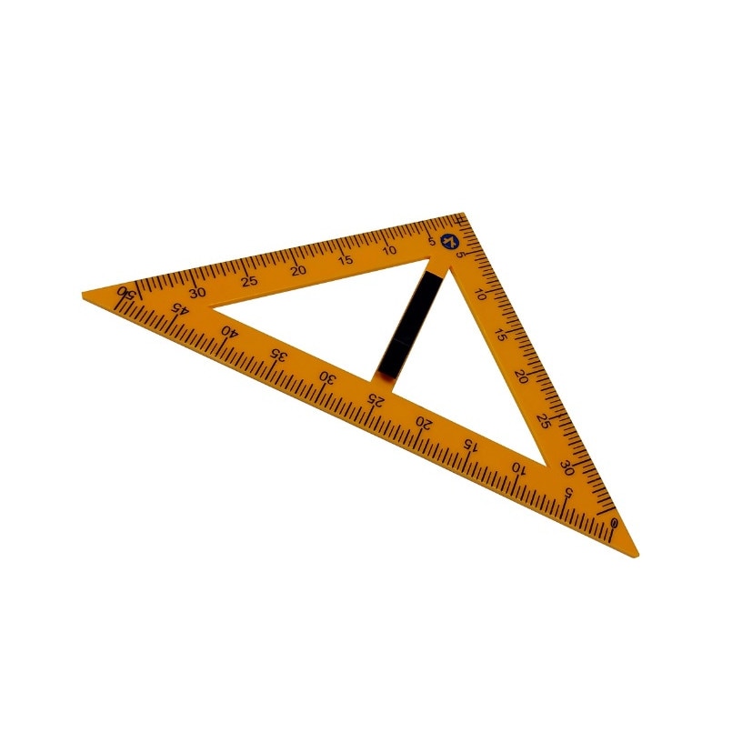 Trusa geometrie pentru tabla, 5 piese - eMAG.ro
