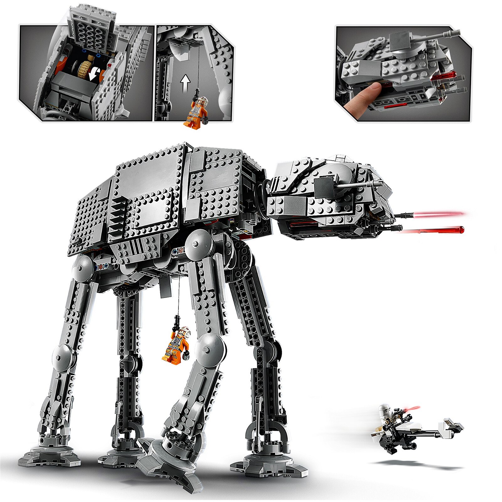 Конструктор SOP LEGO Star Wars AT-AT 75288 (75288) - eMAG.bg