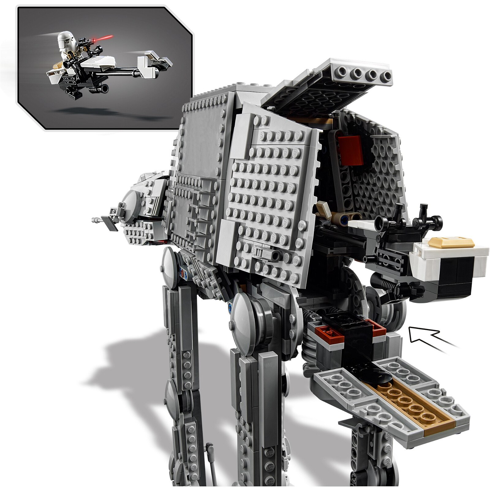 Конструктор SOP LEGO Star Wars AT-AT 75288 (75288) - eMAG.bg