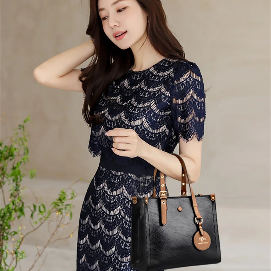 Geanta dama Delis, Flordelis GT2698, Negru - eMAG.ro