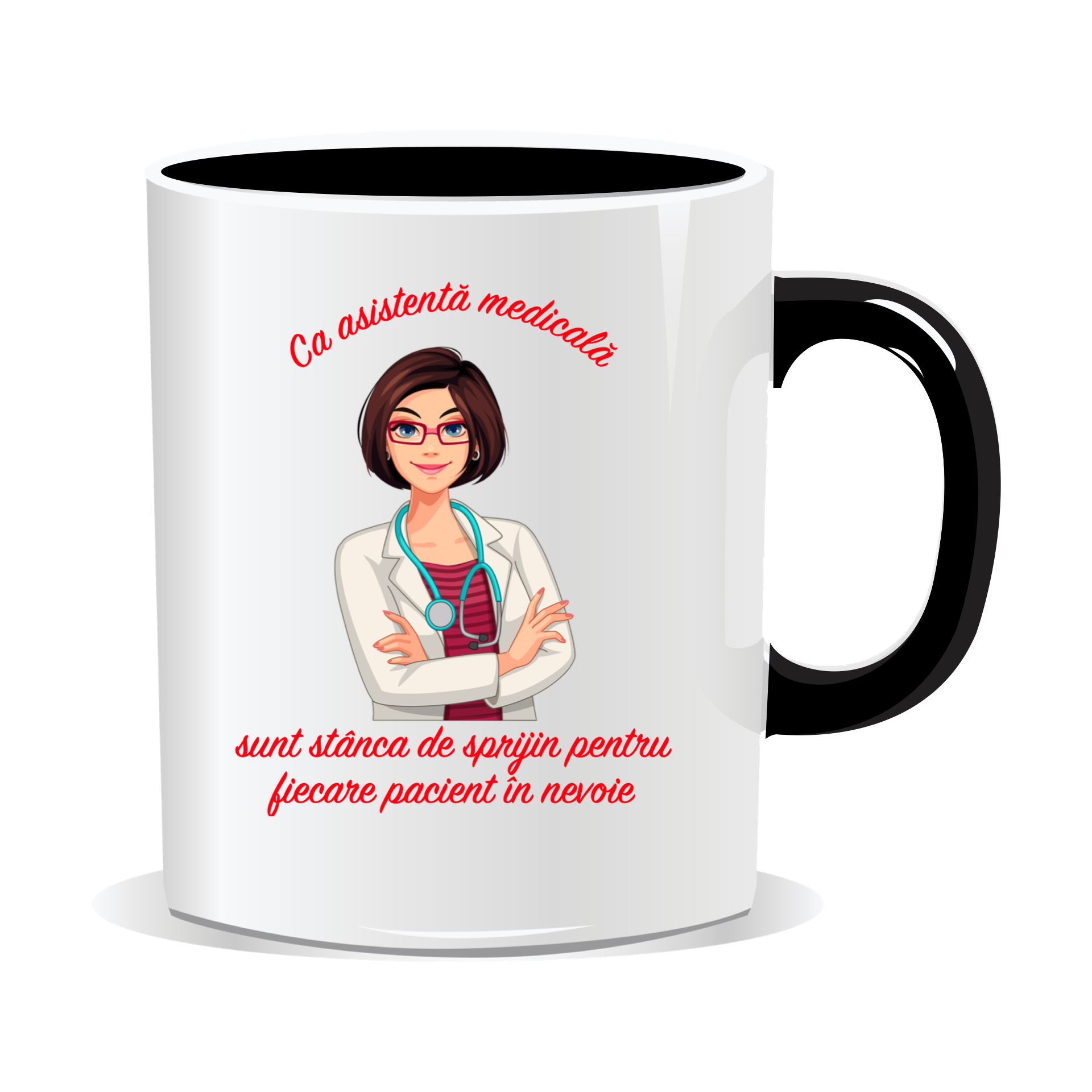 Cana personalizata pentru asistente medicale, Stanca de sprijin pentru ...